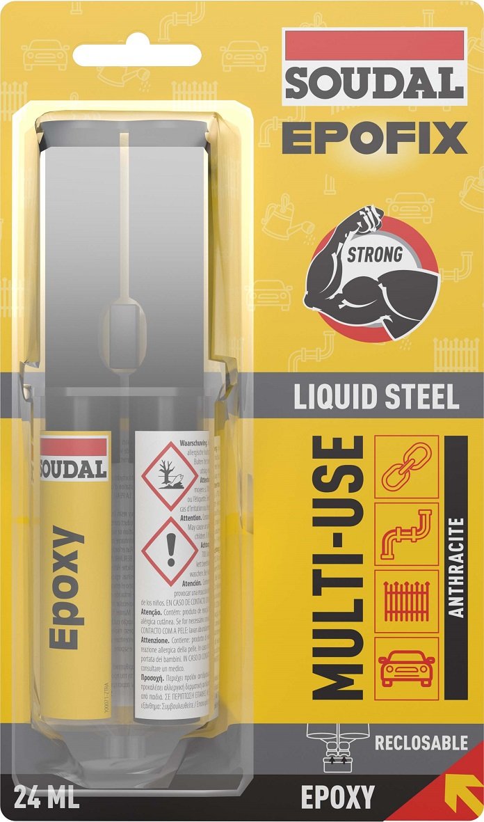 Epofix Liquid Steel - seringue | Soudal